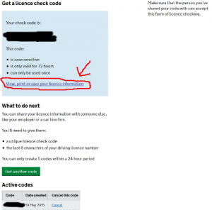 How to get a UK driving licence check code for hiring a car or van ...